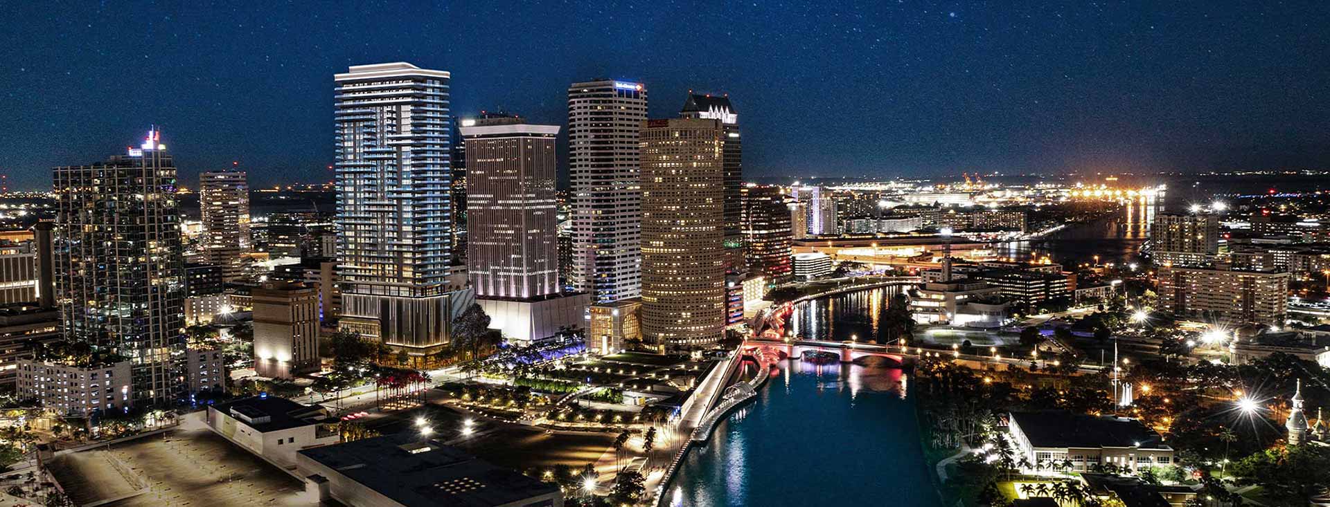 Crews break ground on One Tampa, the city’s tallest residential tower ...